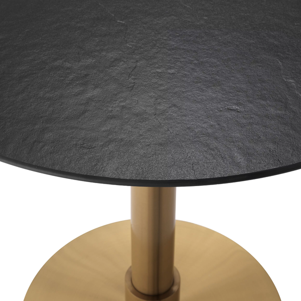 Primera-shop/Masa dining neagra aurie ø80cm Terzo - Primera Interiors
